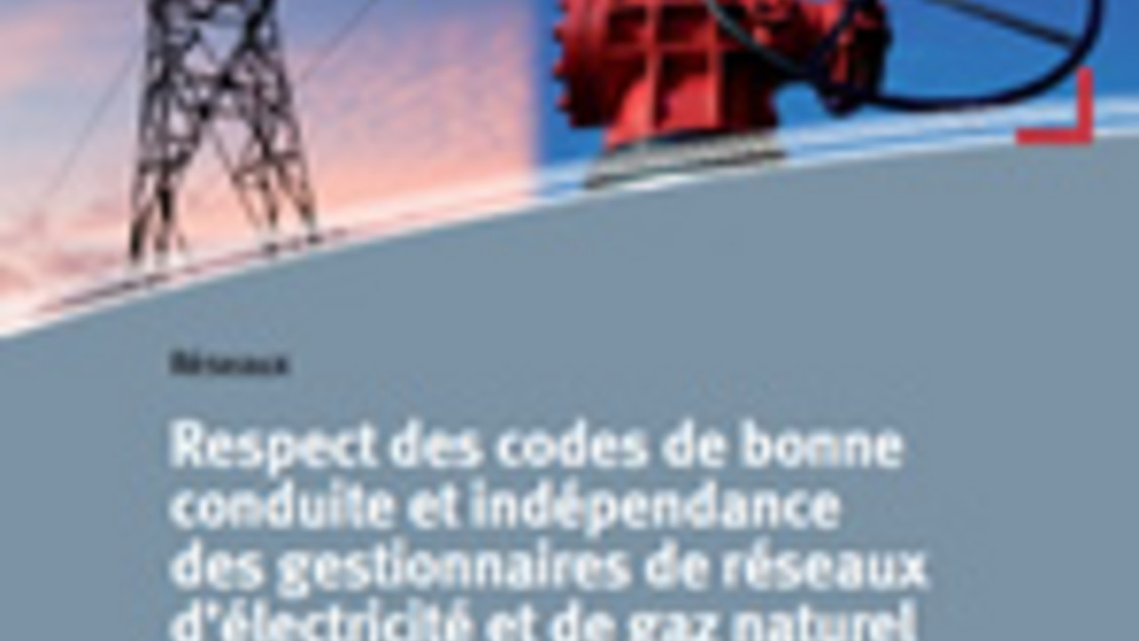 Code de bonne conduite 2009 | CRE