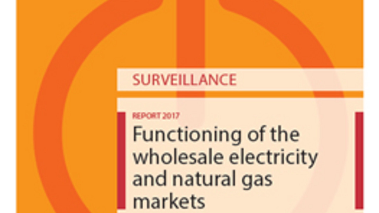 Functioning of the wholesale electricity and natural gas markets 2017 | CRE
