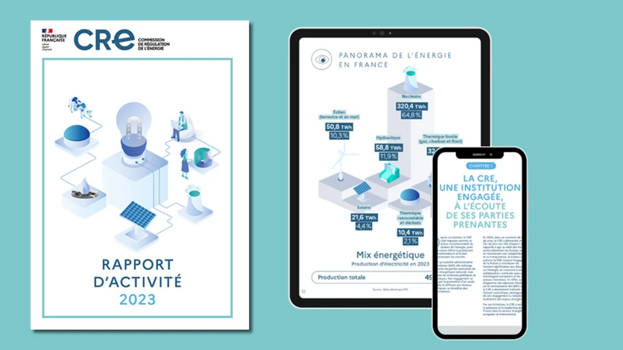 La CRE publie son rapport d’activité pour l’année 2023 | CRE