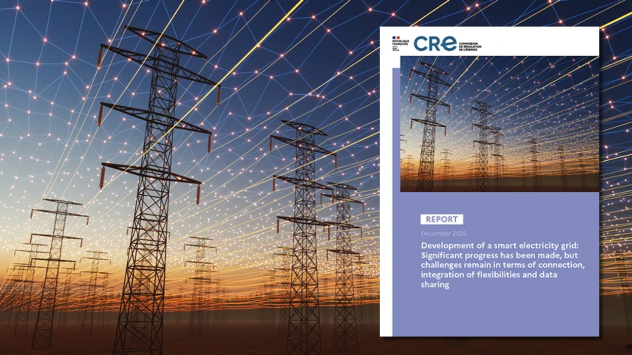Development of Smart Electricity Grids: the CRE Publishes its Report ...