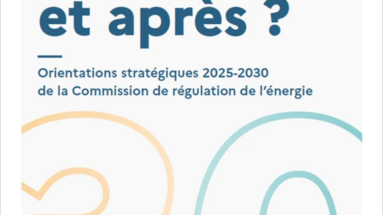 Orientations stratégiques 2025-2030 de la CRE | CRE