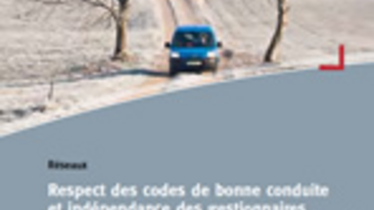 Code de bonne conduite 2010 | CRE